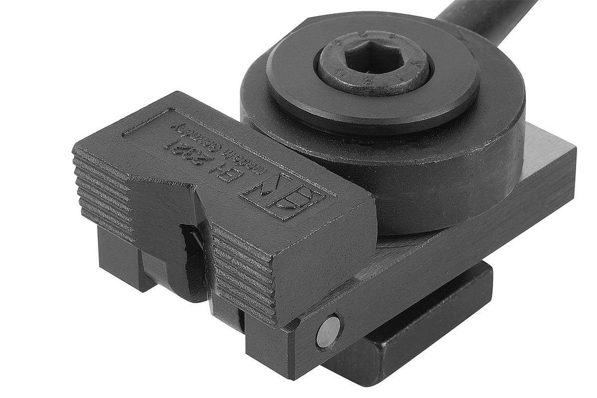 Norelem 04520-310X2 NIEDERZUGSPANNER, RECHTSAUSFÜHRUNG MIT PRISMEN ...